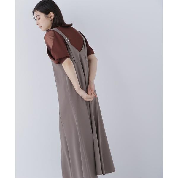 ナチュラルビューティーベーシック（NATURAL BEAUTY BASIC）/バックストラップジャンスカ