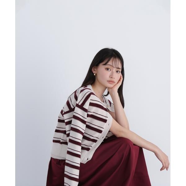 ナチュラルビューティーベーシック（NATURAL BEAUTY BASIC）/シアーボーダーアンサンブル