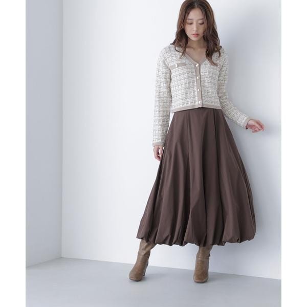 ナチュラルビューティーベーシック（NATURAL BEAUTY BASIC）/マチバルーンスカート