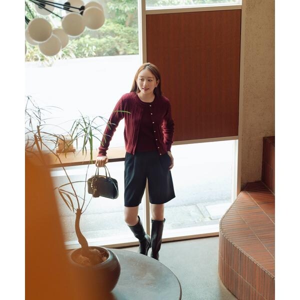 ナチュラルビューティーベーシック（NATURAL BEAUTY BASIC）/ハイウエストショートパンツ