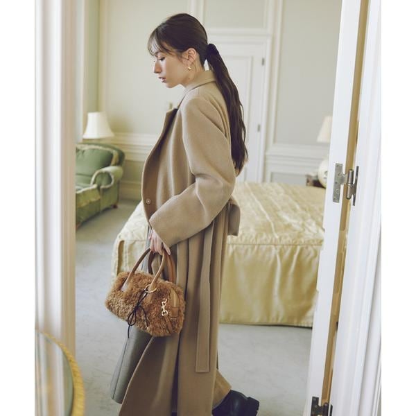 ナチュラルビューティーベーシック（NATURAL BEAUTY BASIC）/テーラーベルテッドロングコート