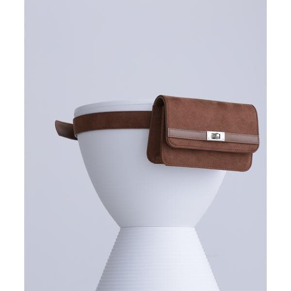 ナチュラルビューティーベーシック（NATURAL BEAUTY BASIC）/スウェードタッチベルトポーチ