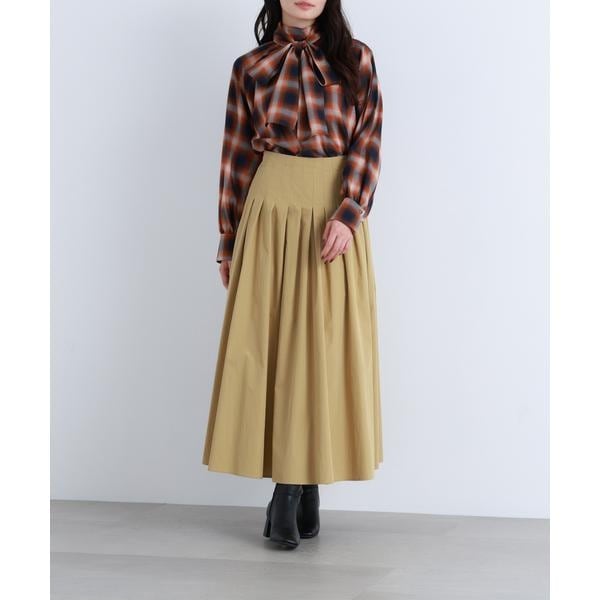 ナチュラルビューティーベーシック（NATURAL BEAUTY BASIC）/タフタボリュームスカート