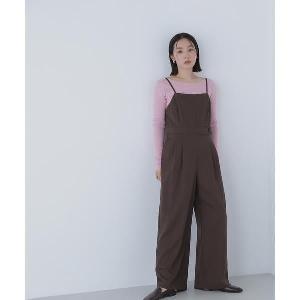 ナチュラルビューティーベーシック（NATURAL BEAUTY BASIC）/サイドボタンキャミオールインワン