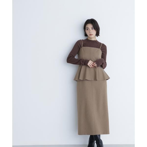 ナチュラルビューティーベーシック（NATURAL BEAUTY BASIC）/ペプラムキャミジャンスカ