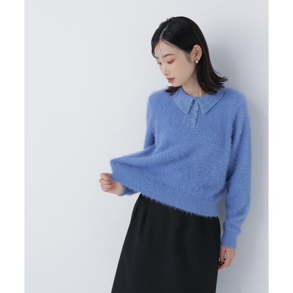 ナチュラルビューティーベーシック（NATURAL BEAUTY BASIC）/シャギーポロニット