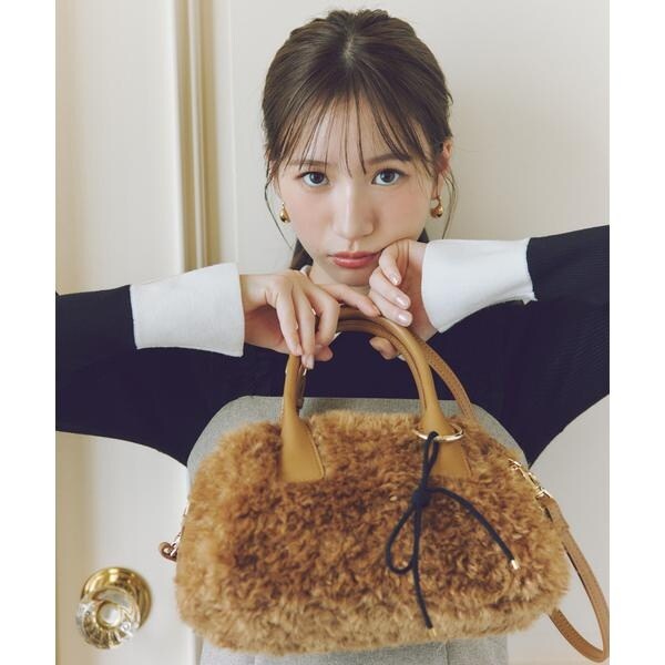 ナチュラルビューティーベーシック（NATURAL BEAUTY BASIC）/リボンチャームファーボストン