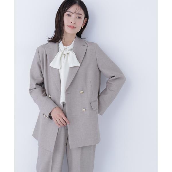 ナチュラルビューティーベーシック（NATURAL BEAUTY BASIC）/ダブルブレスト  SETUP ボクシージャケット