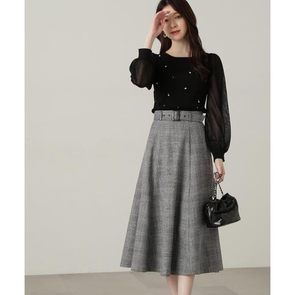 プロポーション ボディドレッシング（PROPORTION BODY DRESSING）/シャイニーオータムスカート24AW