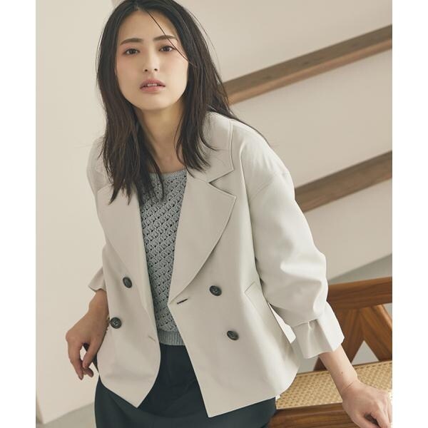 プロポーション ボディドレッシング（PROPORTION BODY DRESSING）/ベーシックショートトレンチ