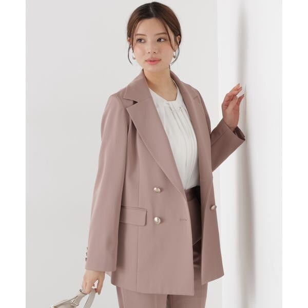 プロポーション ボディドレッシング（PROPORTION BODY DRESSING）/ゴールド釦ダブルブレストジャケット 25AW