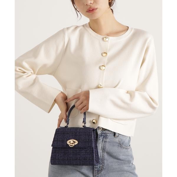 プロポーション ボディドレッシング（PROPORTION BODY DRESSING）/ツイードミニショルダーバッグ