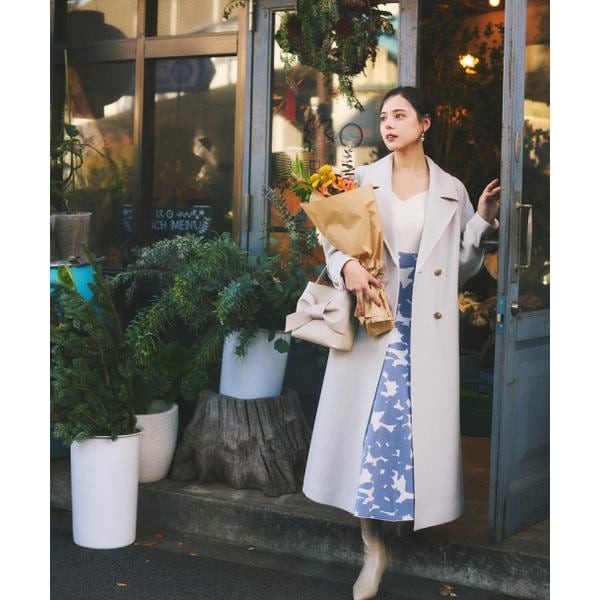 プロポーション ボディドレッシング（PROPORTION BODY DRESSING）/ダブル釦チェスターコート 25AW