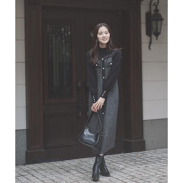 プロポーション ボディドレッシング（PROPORTION BODY DRESSING）/ツイードロングジャンスカ 25AW