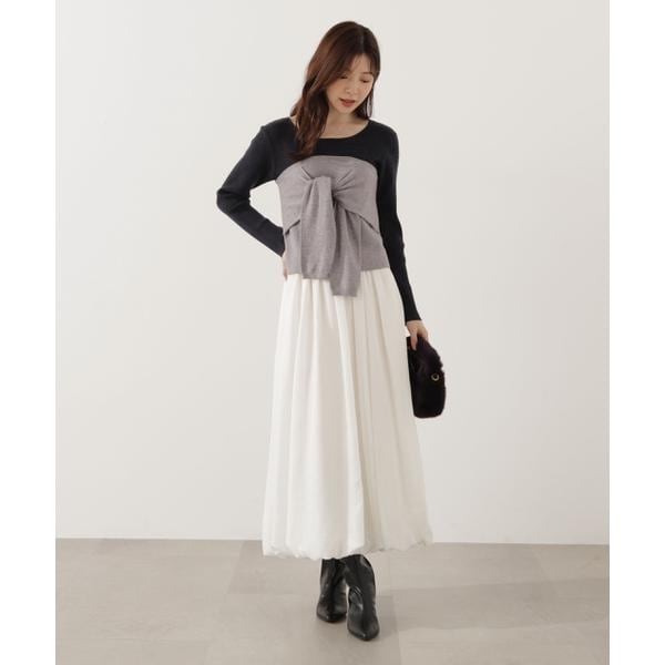 プロポーション ボディドレッシング（PROPORTION BODY DRESSING）/＜ウォッシャブル＞バルーンスカート