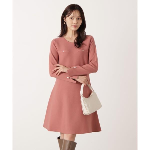 プロポーション ボディドレッシング（PROPORTION BODY DRESSING）/《EDIT COLOGNE》総針ミニワンピース