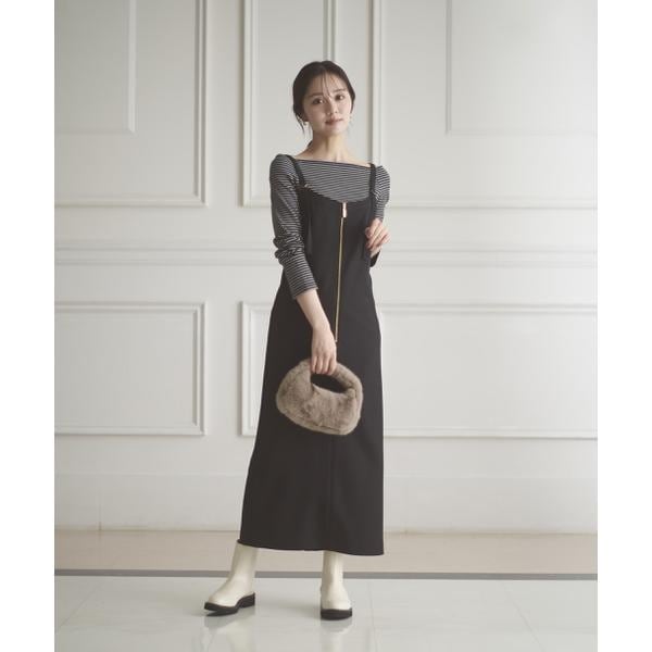 プロポーション ボディドレッシング（PROPORTION BODY DRESSING）/フロントファスナーナロージャンスカ