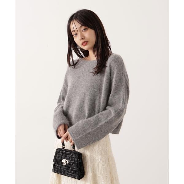 プロポーション ボディドレッシング（PROPORTION BODY DRESSING）/ショートFOX混ニット 25AW