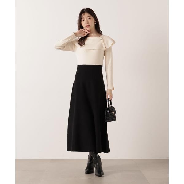 プロポーション ボディドレッシング（PROPORTION BODY DRESSING）/ケープニットワンピース