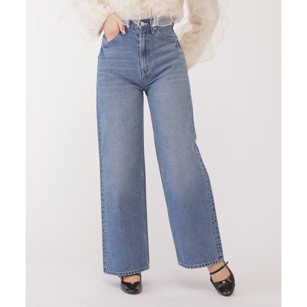 ジル バイ ジル スチュアート（JILL by JILL STUART）/◆＜ジルバイベーシック＞ストレートワイドデニムパンツ