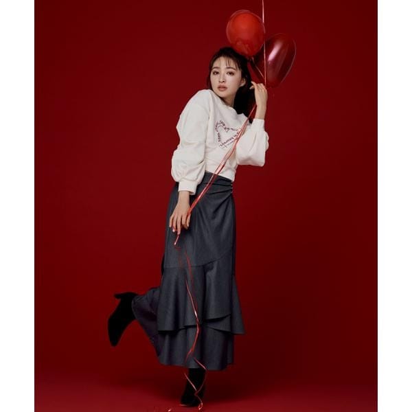 ジル バイ ジル スチュアート（JILL by JILL STUART）/ドレープティアードスカート