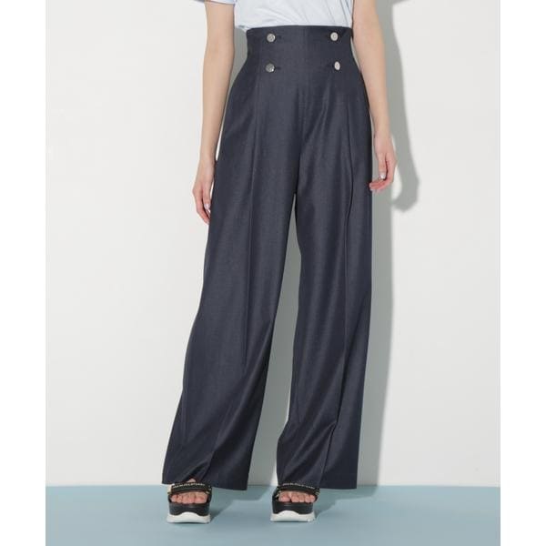 ジル バイ ジル スチュアート（JILL by JILL STUART）/ハンマーメタルワイドパンツ