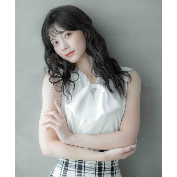 ジル バイ ジル スチュアート（JILL by JILL STUART）/ビッグボウタイブラウス