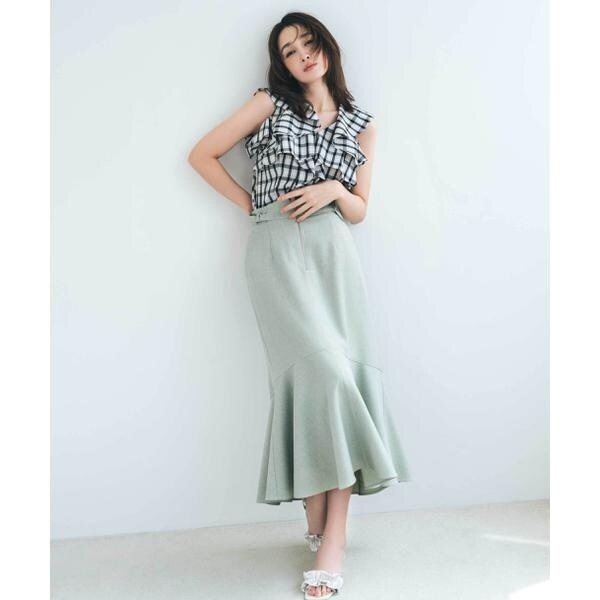 ジル バイ ジル スチュアート（JILL by JILL STUART）/フロントファスナーマーメイドスカート