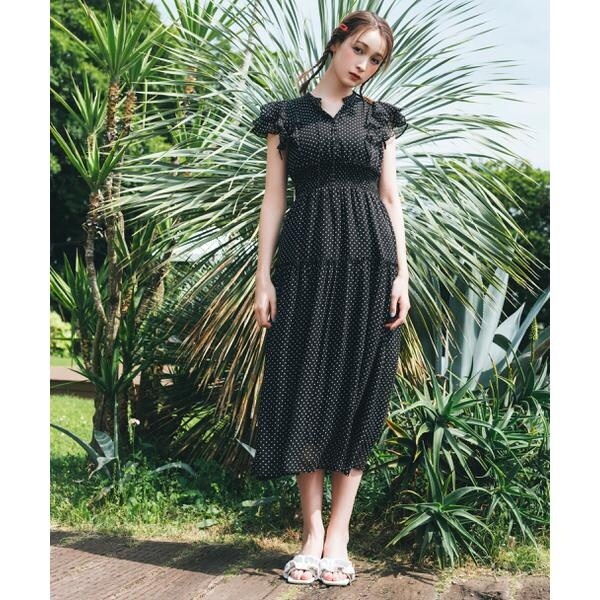 ジル バイ ジル スチュアート（JILL by JILL STUART）/ボリュームティアードワンピース