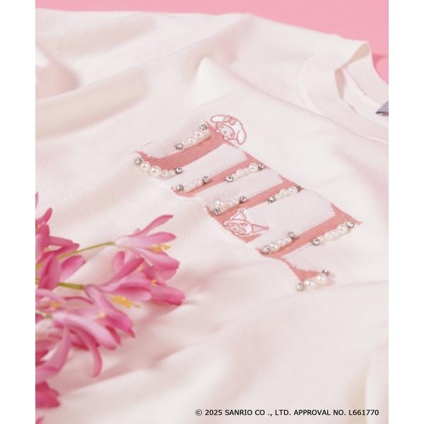 ジル バイ ジル スチュアート（JILL by JILL STUART）/＜マイメロディ＆クロミコラボ＞ロゴジャガードニット