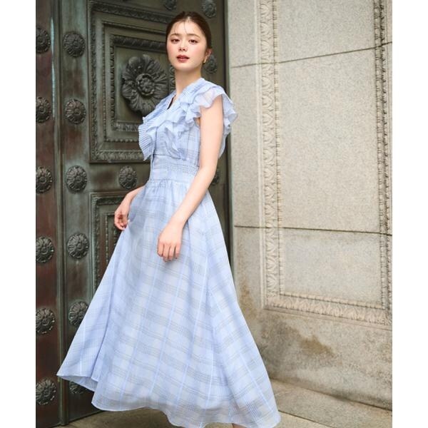 ジル バイ ジル スチュアート（JILL by JILL STUART）/シアープリーツフリルワンピース