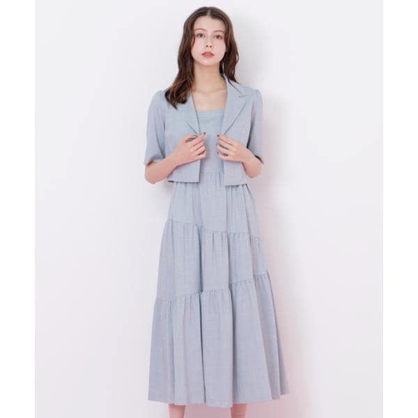 ジル バイ ジル スチュアート（JILL by JILL STUART）/ジャケットジャンスカセットアップ