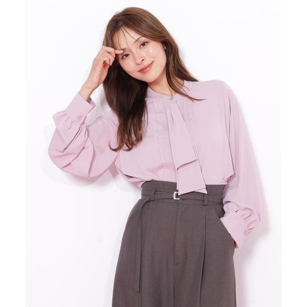 ジル バイ ジル スチュアート（JILL by JILL STUART）/ドレープピンタックブラウス