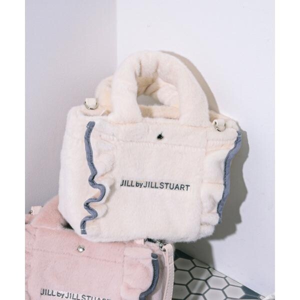 ジル バイ ジル スチュアート（JILL by JILL STUART）/＜フリルトートミニ＞フェイクファー