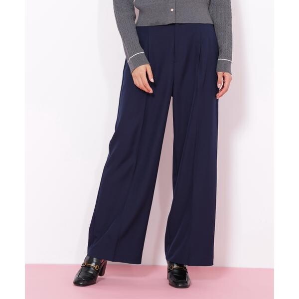 ジル バイ ジル スチュアート（JILL by JILL STUART）/＜セットアップ対応＞ベーシックツイルビットベルトパンツ