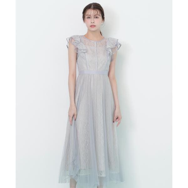 ジル バイ ジル スチュアート（JILL by JILL STUART）/配色パイピングレースワンピース