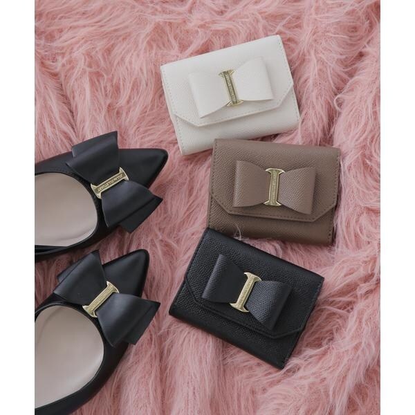 ジル バイ ジル スチュアート（JILL by JILL STUART）/メタルプレートリボンウォレット