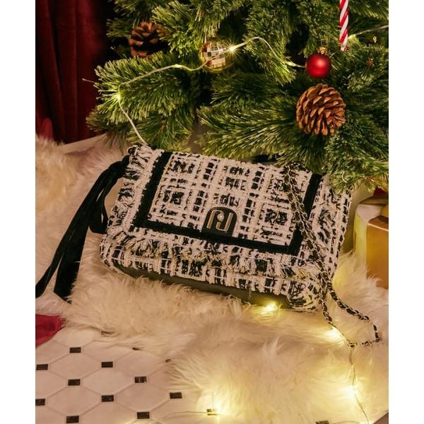 ジル バイ ジル スチュアート（JILL by JILL STUART）/ツイードフラップバッグ