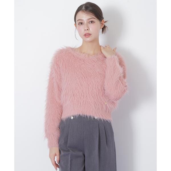 ジル バイ ジル スチュアート（JILL by JILL STUART）/起毛ロングシャギーニット