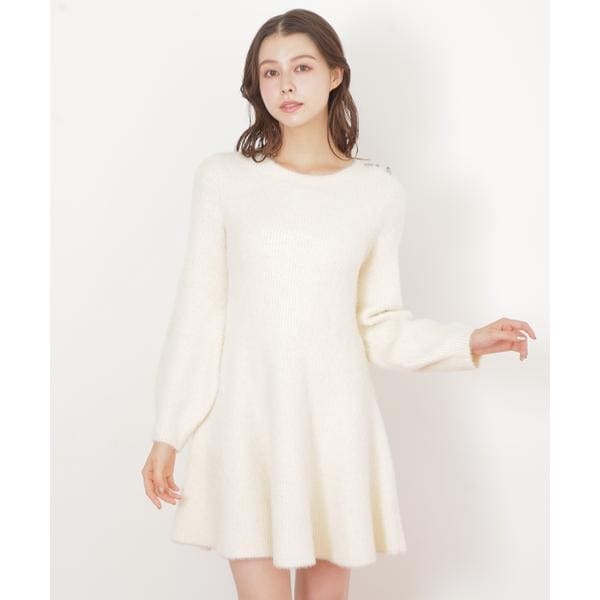 ジル バイ ジル スチュアート（JILL by JILL STUART）/シャギーミニニットワンピース