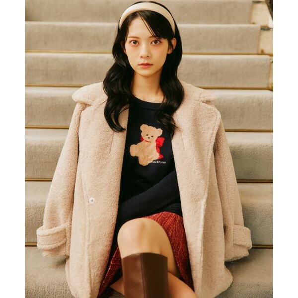 ジル バイ ジル スチュアート（JILL by JILL STUART）/くるくるボアコート