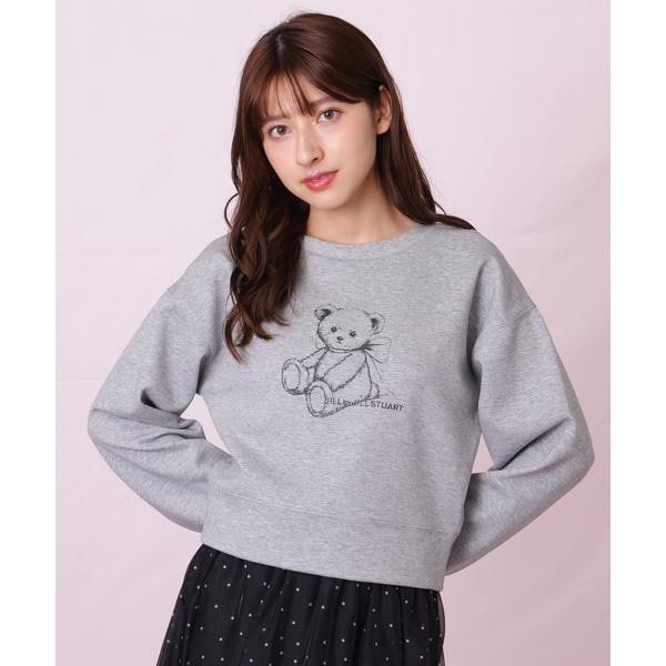 ジル バイ ジル スチュアート（JILL by JILL STUART）/＜BEARシリーズ＞プリントスウェット