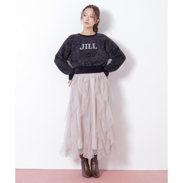 ジル バイ ジル スチュアート（JILL by JILL STUART）/縦ラッフルチュールスカート