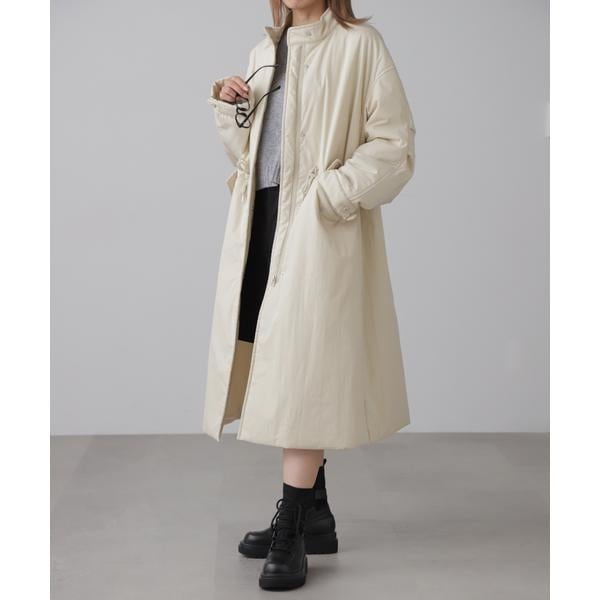 フリーズマート（Free’s Mart）/中綿ロングミリタリーコート