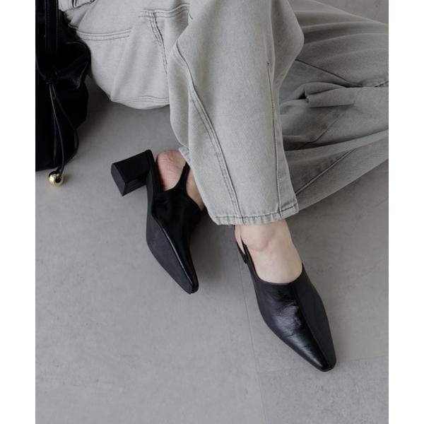 フリーズマート（Free’s Mart）/バッグスリングパンプス