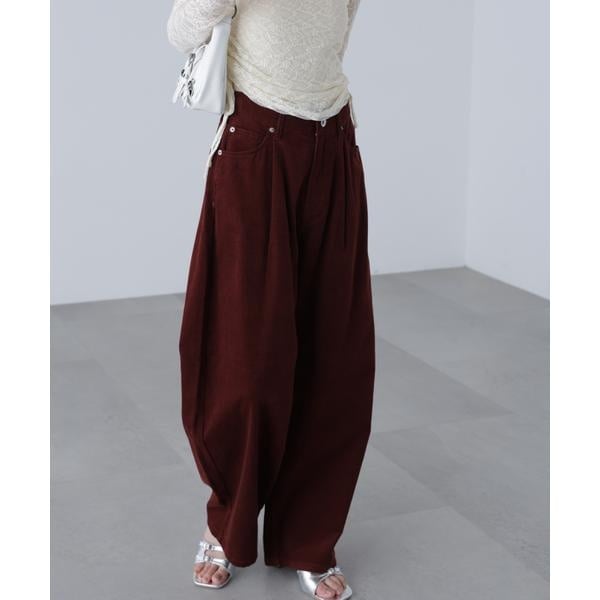 フリーズマート（Free’s Mart）/コーデュロイタックコクーンパンツ