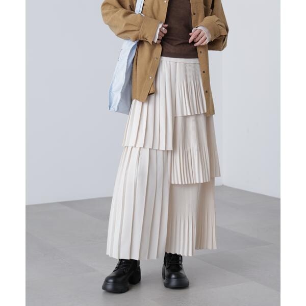 フリーズマート（Free’s Mart）/ランダムプリーツティアードスカート