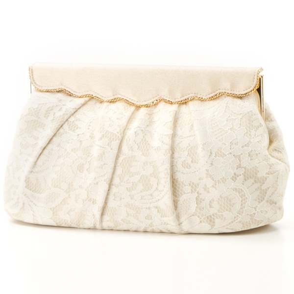 エー・アール　アザレアローズ（A・R Azalea Rose）/レースクラッチバッグ（結婚式/二次会/謝恩会/パーティー）