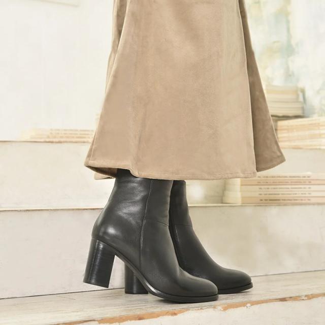 アルファ キュービック（ALPHA CUBIC）/【羊革】チャンキーヒール