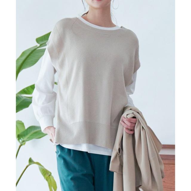 イッカ（ikka）/【2点セット】3WAYニットベストアンサンブル【ヒルナンデス！紹介商品】の通販はau PAY マーケット - Brand Square by OIOI （ブランドスクエア ...